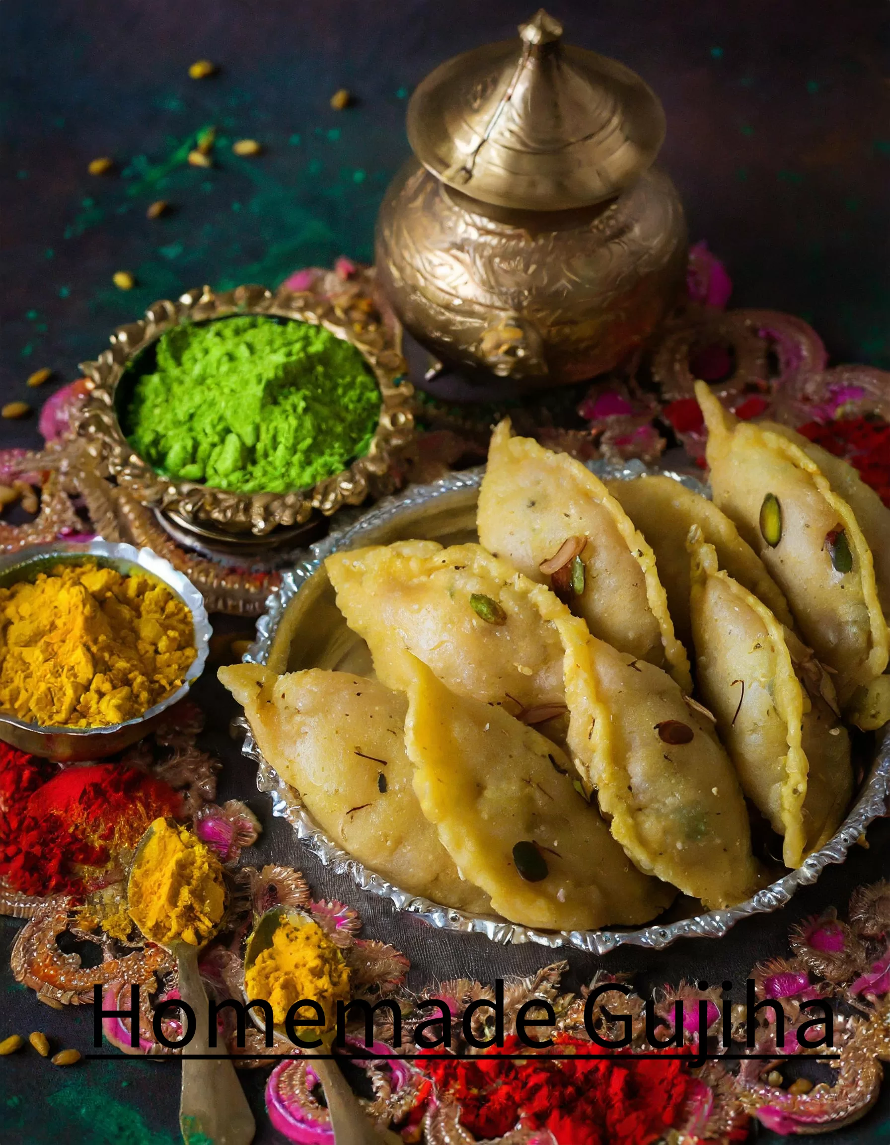 Homemade Gujiha: A Delicious Tradition for Indian Festivals